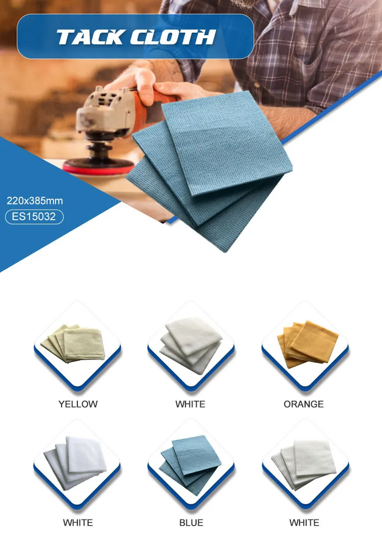 EVERTOOL Wiping Automotive Rags - Non Woven Tack Cloth
