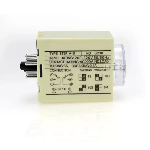 Kontron St3p Multi Functiontimer Relay Modular Time Delay Relay Timer Relay 24v 220 Volt
