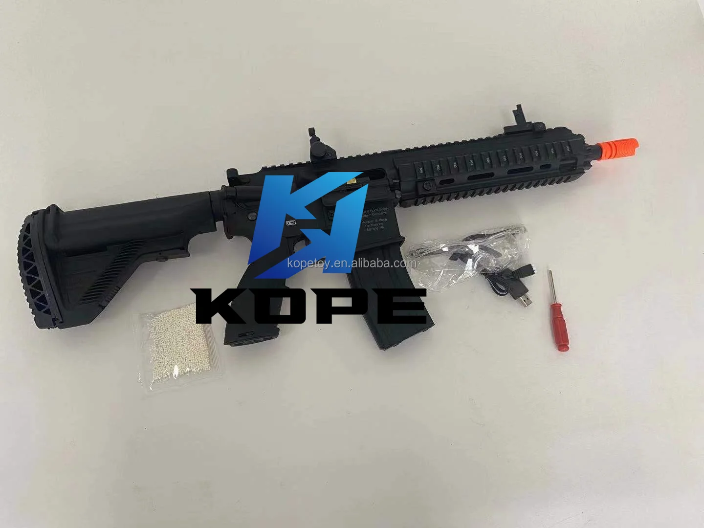 The Great Warlord Hk M416d Electric Toy Guns Gel Blaster Gun Metal ...