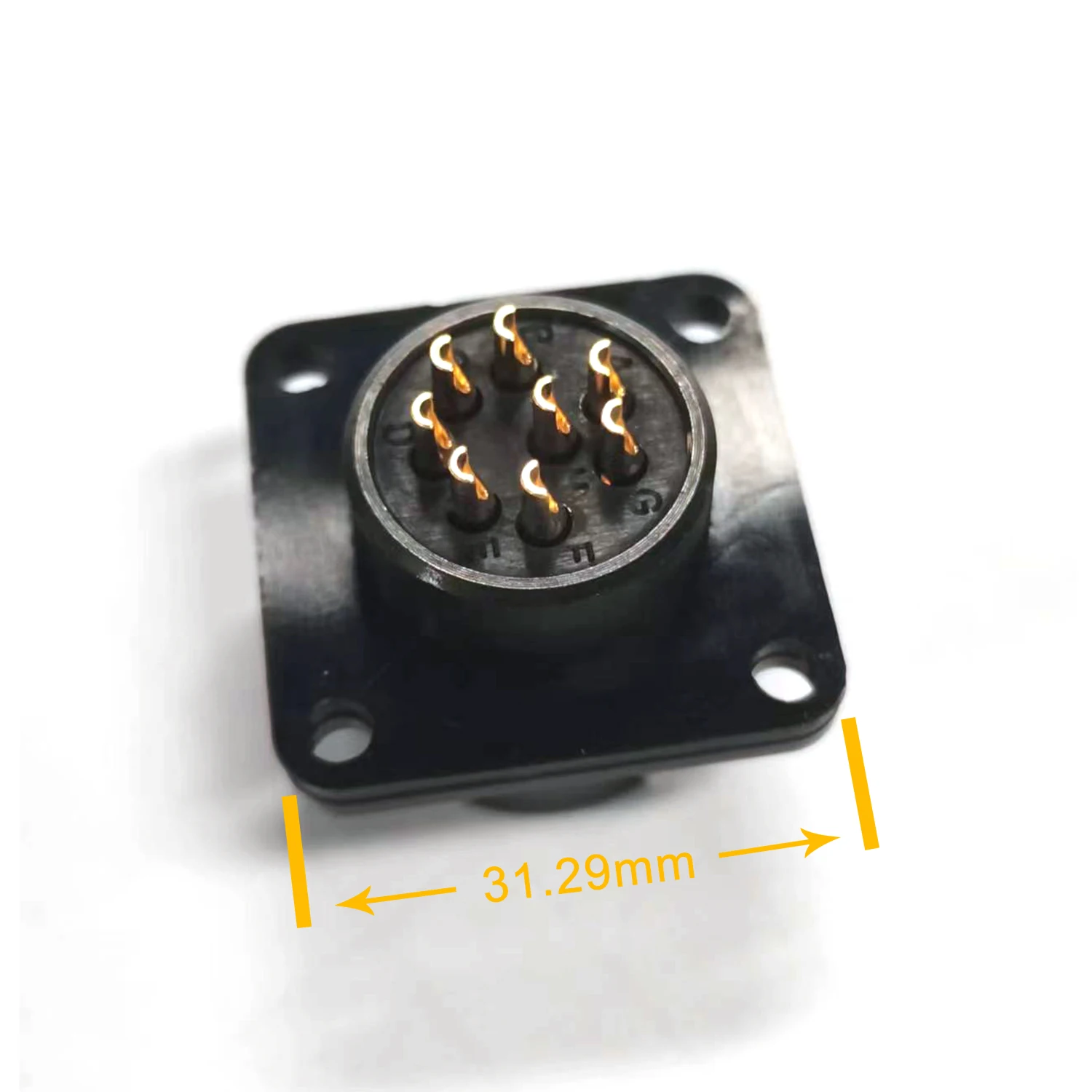 2 Pin Mil Waterproof Aviation Plug Socket Industrial Circular Connector ...