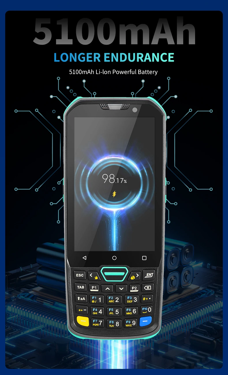 Licon Android 11 PDA Data Collector 4 Inch Handheld PDA Terminal Rugged ...