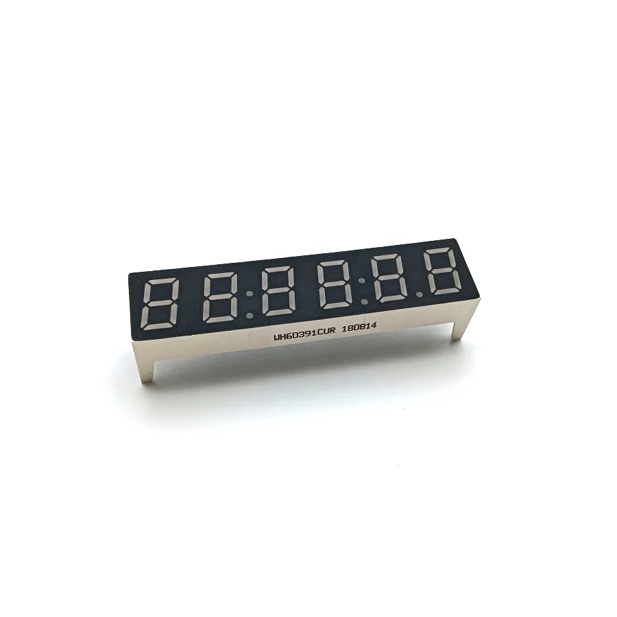 0.20 Inch 6 Digit Full Color SMD LED Display - 50000H Lifespan