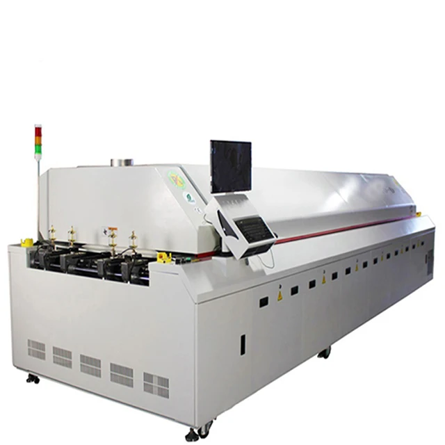 Led Reflow Soldering Ovens Smt Reflow Oven With 8 Heating Zone Ordinary ...