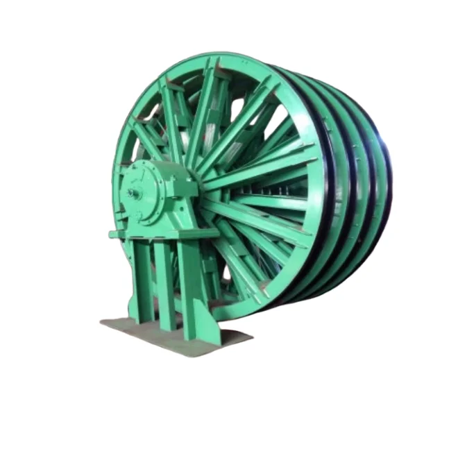 Customized Mining Hoist Wheel Device/ Head Sheave/ Sheave Pulley ...