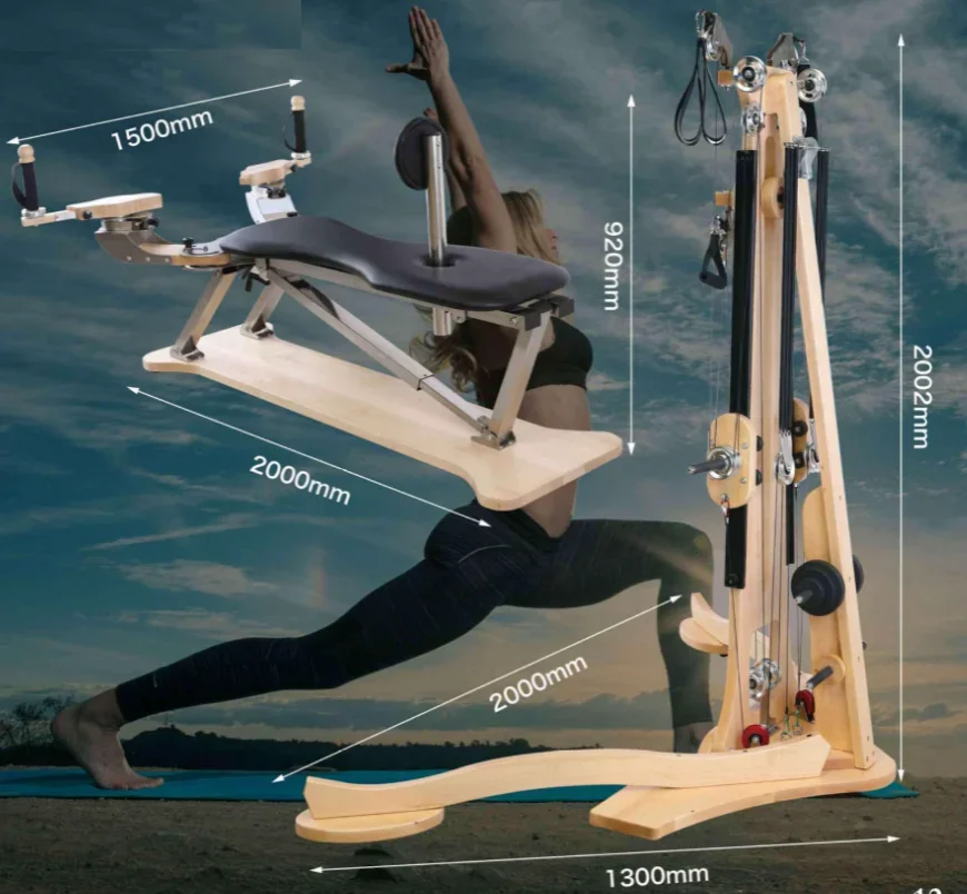 Pulley Pilates Reformers Stem Gyro Pulley Tower Stretch Body Pulley ...