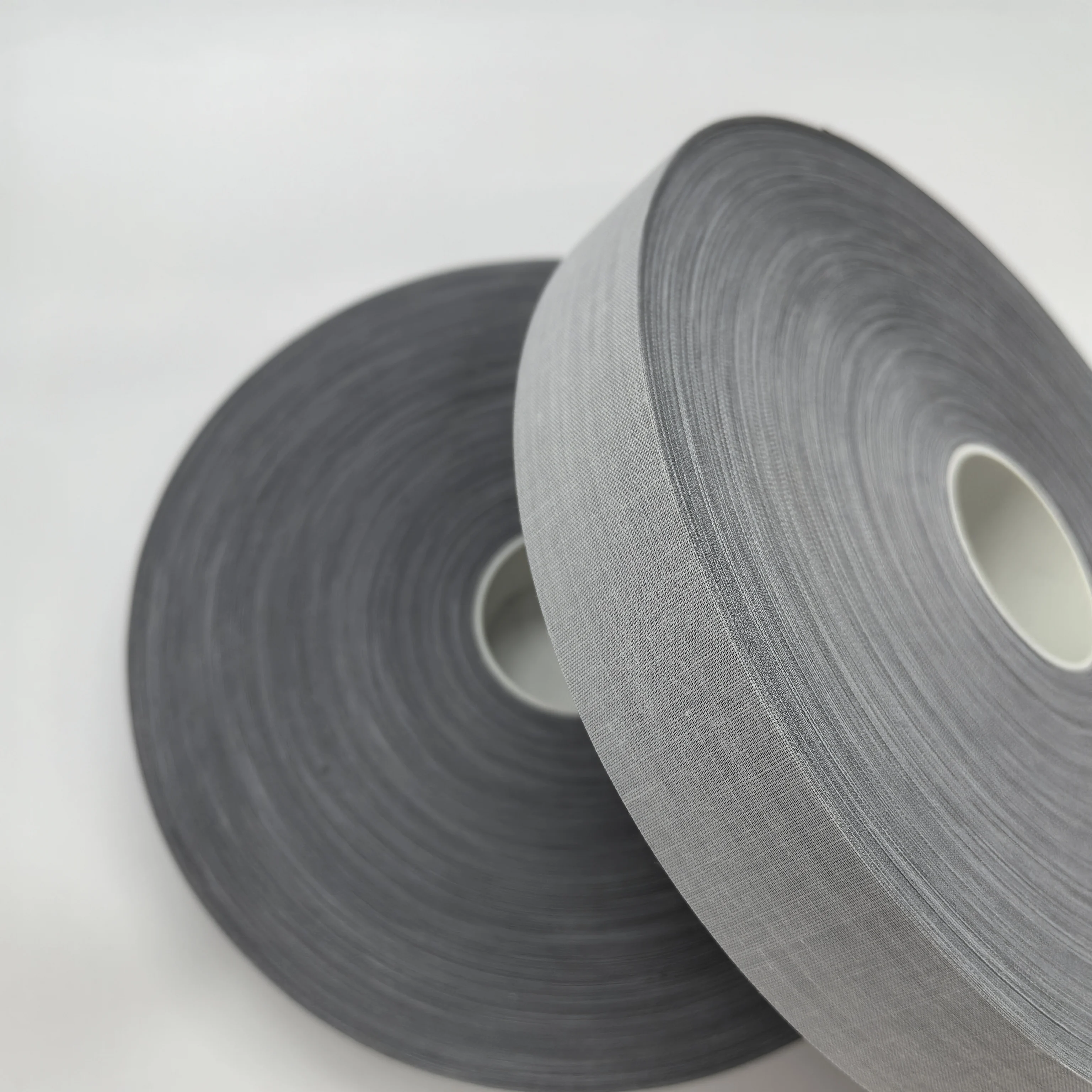 EN471 Reflective TC Polyester Fabric Tape Silver Reflective Fabric Tape ...