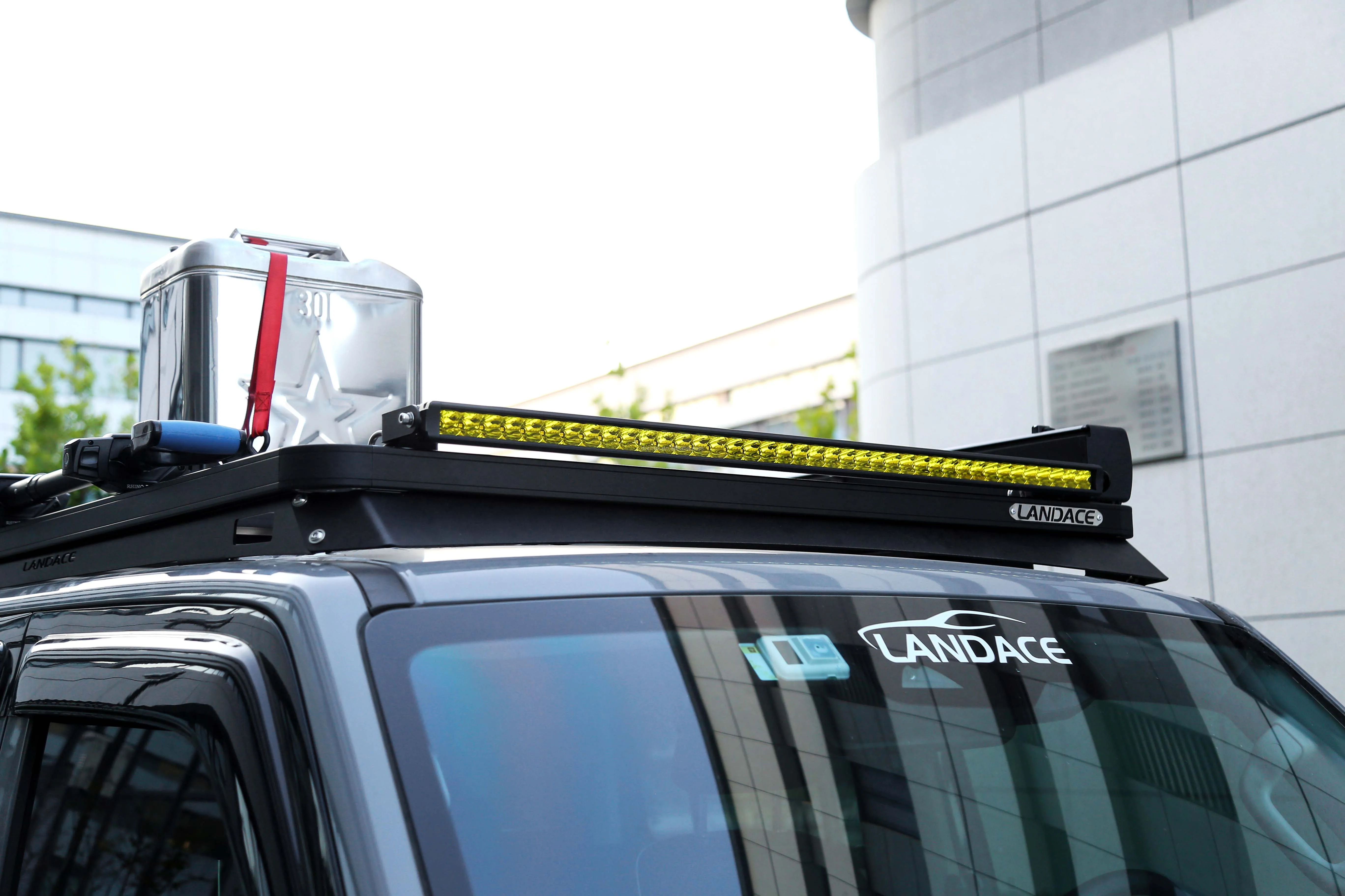 Tank 300 4x4 Hard Top Basket Roof Rack Aluminum Alloy Luggage Carrier ...