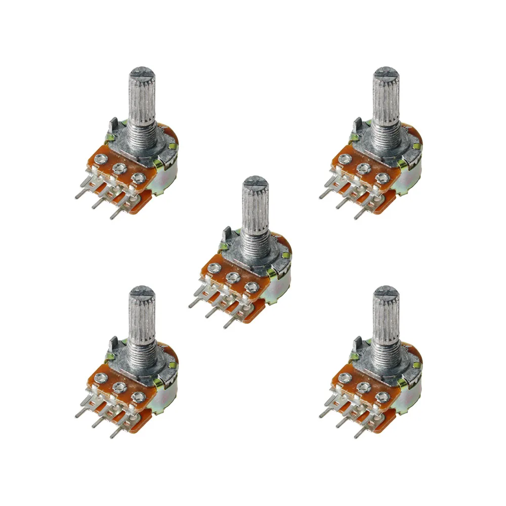 WH148 Potentiometer B1K B2K B5K B10K B20K B50K B100K B500K Linear ...