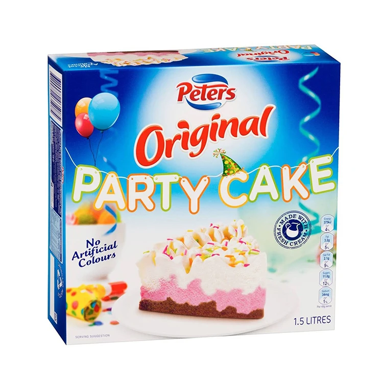 Wholesale Food Packaging Ice Cream Cake Paper Boxes Ice Cream Cake ...