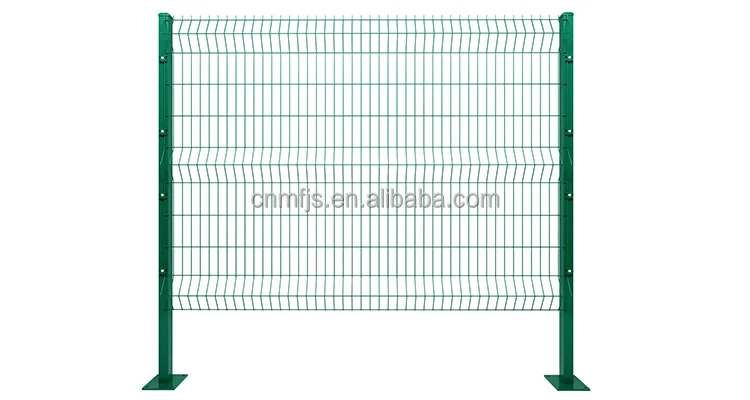 3D Curved Fence Panel - Durable Steel Mesh Fencing