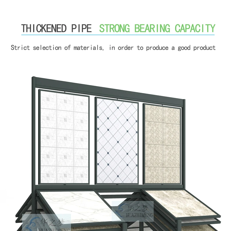 Hot Sale Metal Wallpaper Display Stand Sliding Wall Paper Display Racks ...