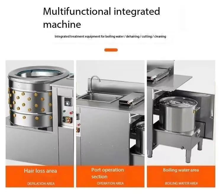 25kg All-in-one Chicken Plucker Slaughter Equipment Automatic Chicken ...