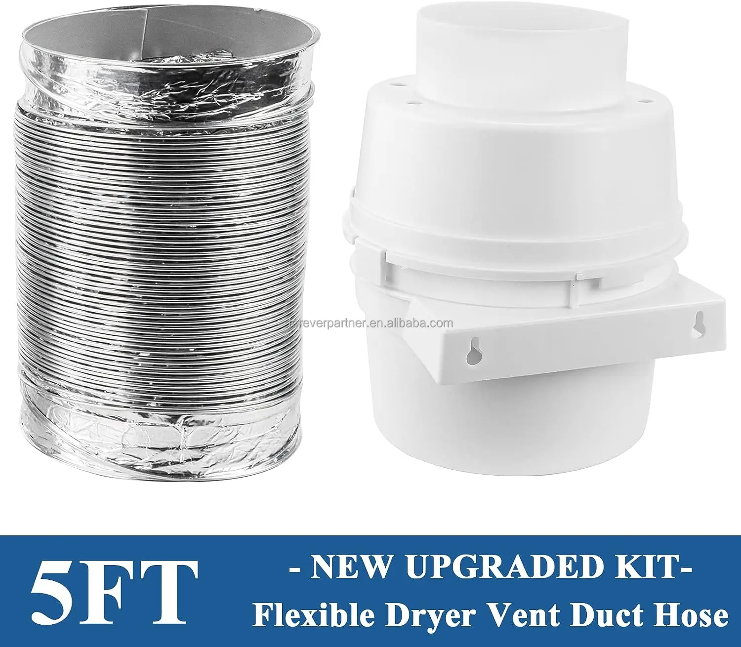 3 In 1 Indoor Dryer Vent Kit Filter Bucket For Electric Dryer With 4 ...