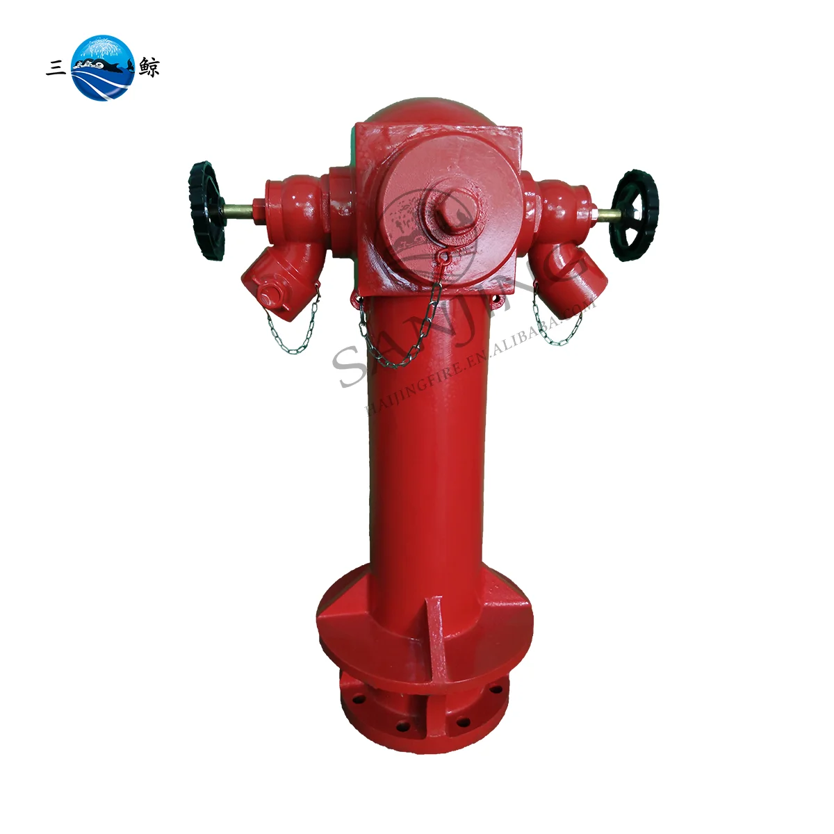 Hot Sales 150mm Fire Hydrant Bs750 With Double 65mm Oblique Brass ...