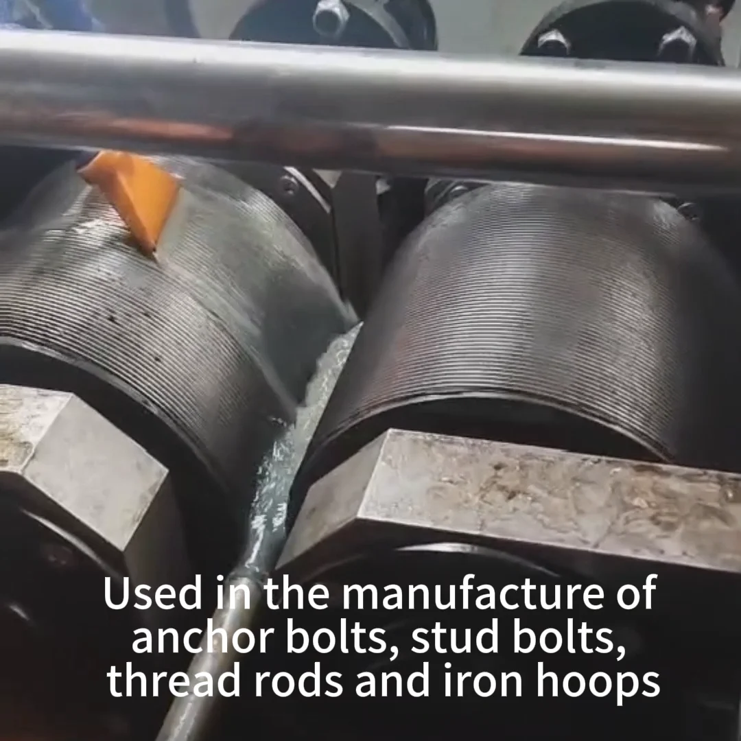 High Productivity Thread Rolling Machine Rod Thread Rolling Machine ...