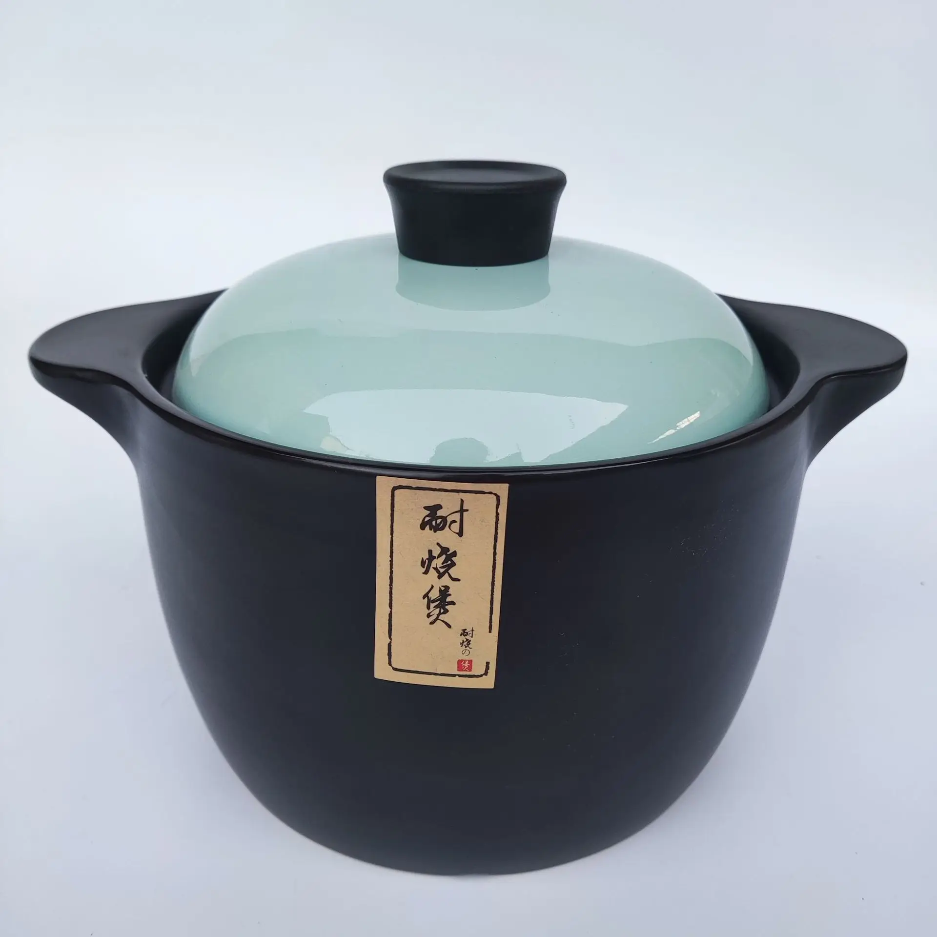 White Ceramic Non Stick Chinese Kitchen Cooking Pots For Cooking Soup ...