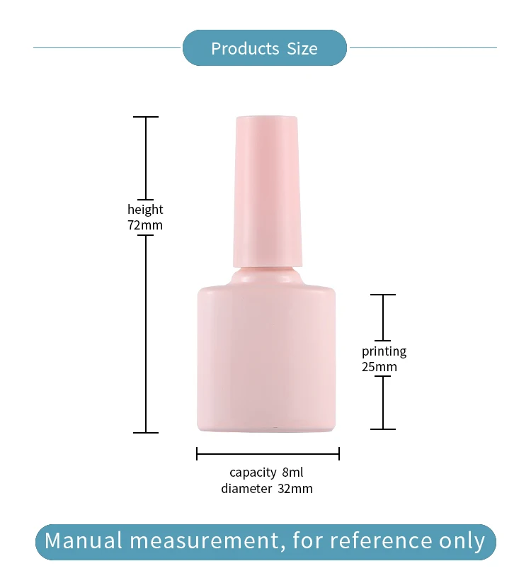 Shop Our Factory Stock Sale of 8ml Glass Nail Polish Bottles