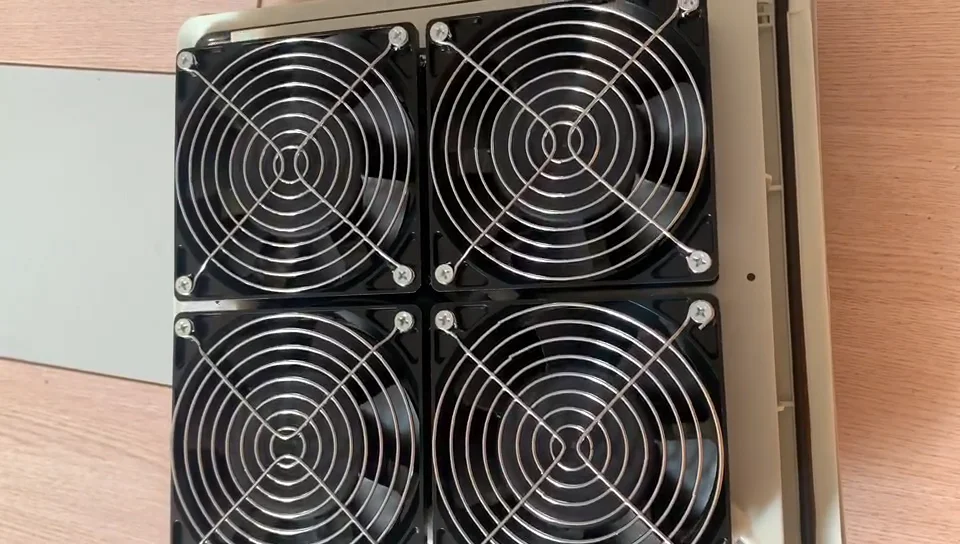 High Efficiency Electric Panel Mounted Enclosure Cooling Fan Top ...