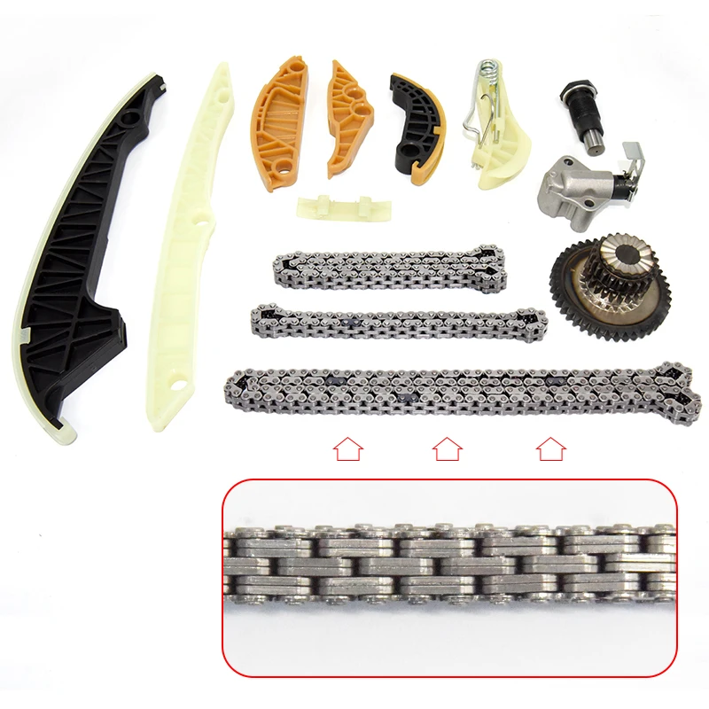 大众捷达高尔夫MK5 MK6帕萨特奥迪A4 1.8T 2.0T 06H109469AP 06K115225H EA888正时链条套件 ...