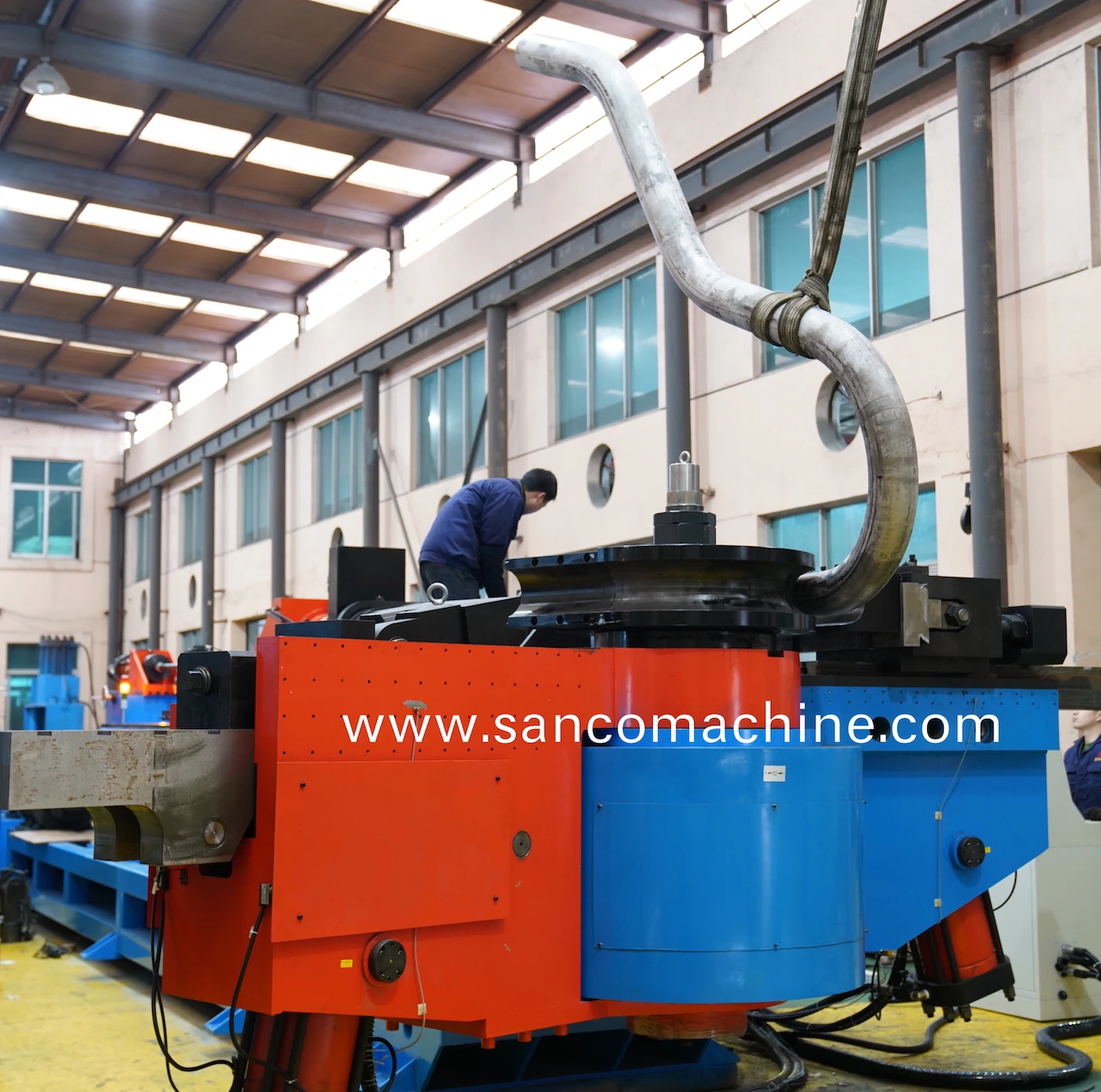 Shipyard Shipbuilding Industrial Big Huge Large Heavy Strong Tube Pipe ...