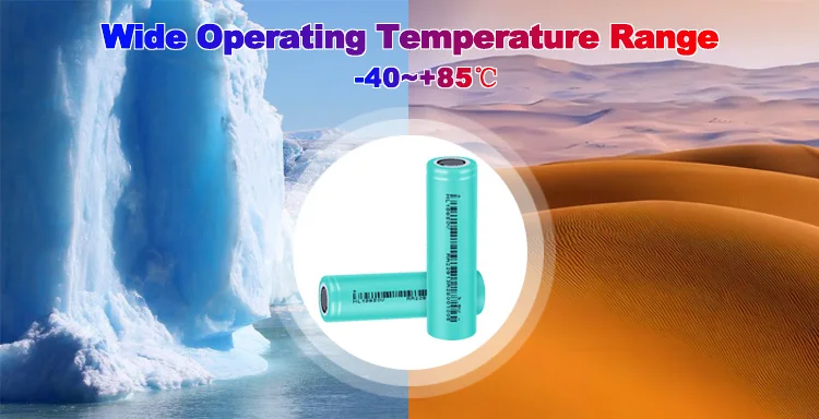 Wide Temperature Batteries 18650 Cells 3c 2000mah 2800mah 2900mah -40 To +85 Degrees High And ...