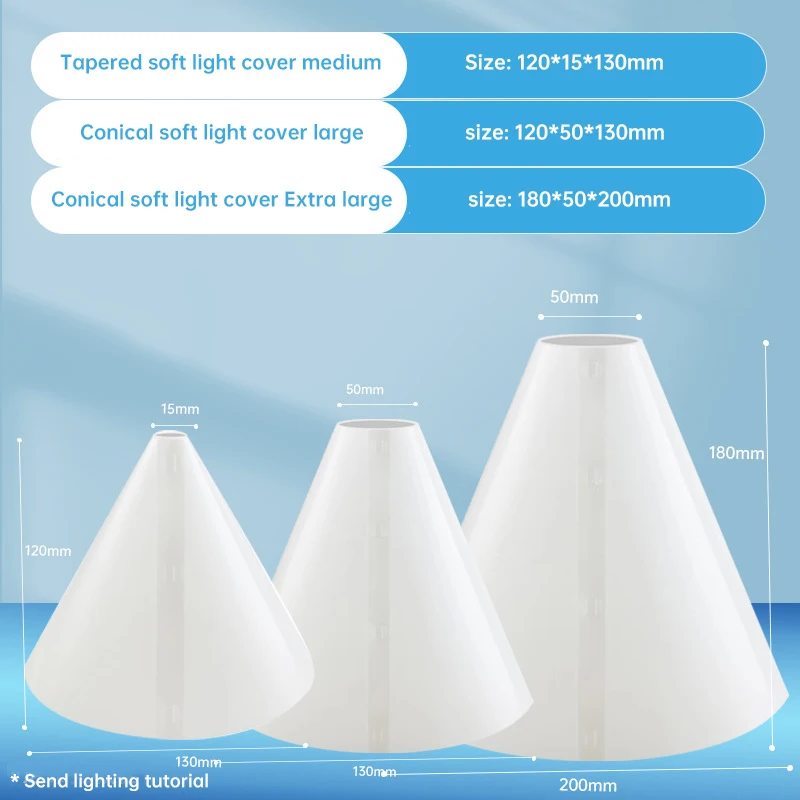 Light Cone 360 Degree Photography Diffuser for Jewelry