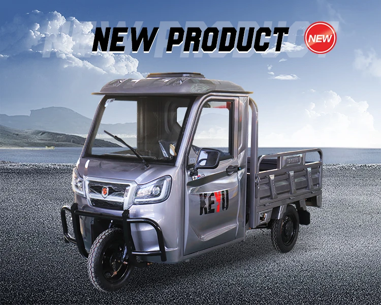 KEYU Electric Cargo Tricycle - Efficient Adult Transport