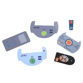 Membrane Keyboard Switch Panel Sticker Electrical Embossed Button ...