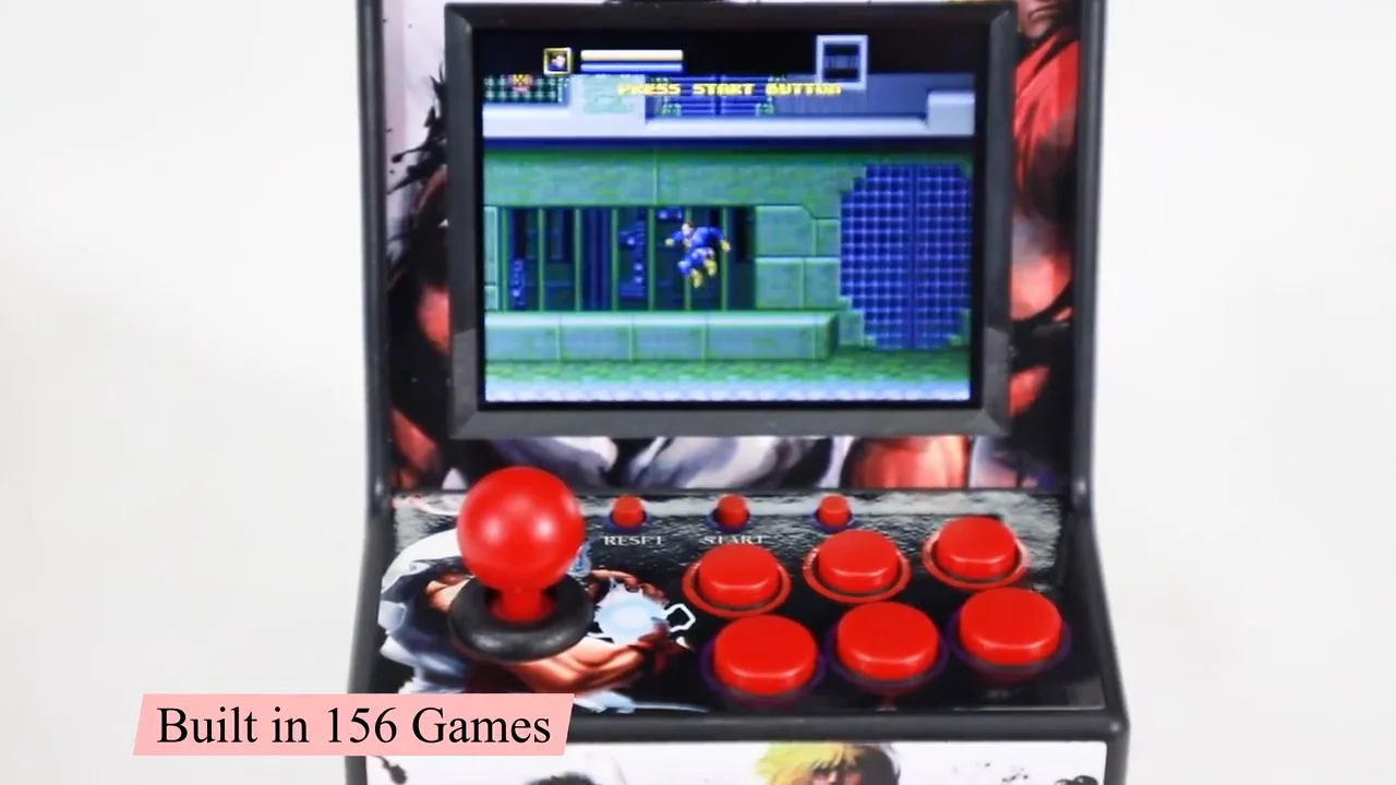 Portable Game Retro Arcade Mini Handheld 16 Bit Video Game Console ...