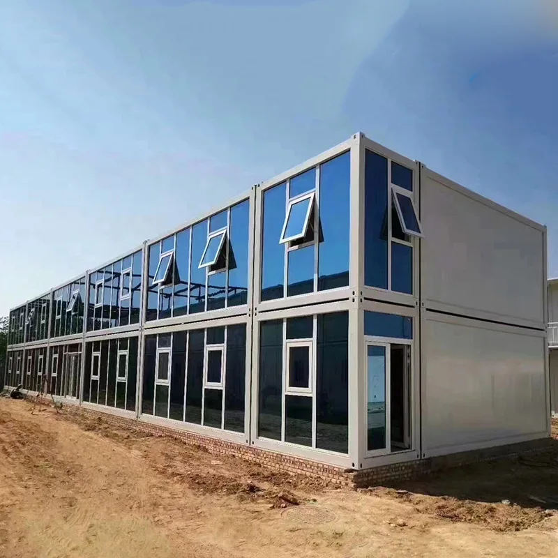 20ft Prefab Movable Folding Foldable Portable Flat Pack Container House ...