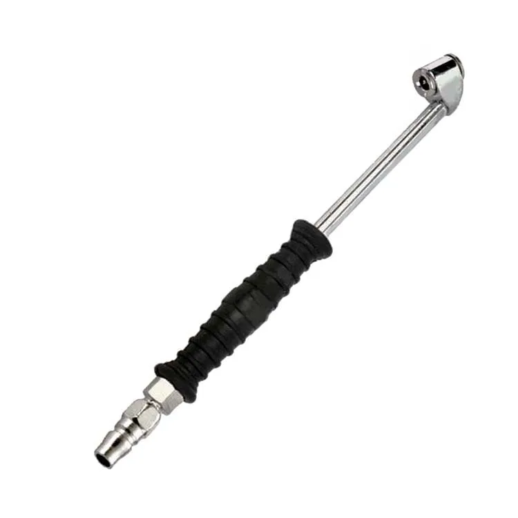 Dual Head Truck Tire Inflator Air Chuck With Long Rubber Handle ...