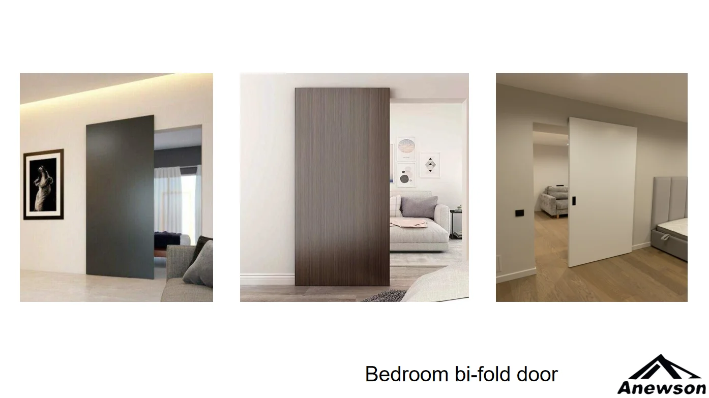 Trackless Sliding Ghost Door with Sound Insulation, Perfect for ...