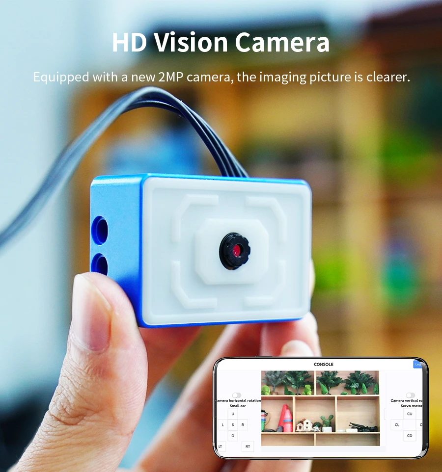 ESP32 Camera Module - Real-Time 2MP Vision for Robots