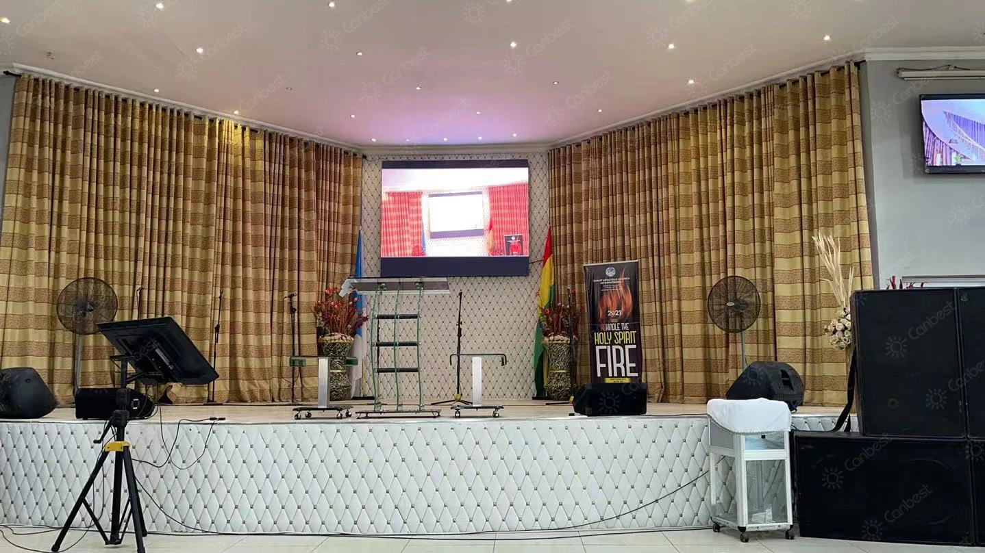 Church Big Background Dj Backstage Back For Concert Video Wall Display ...