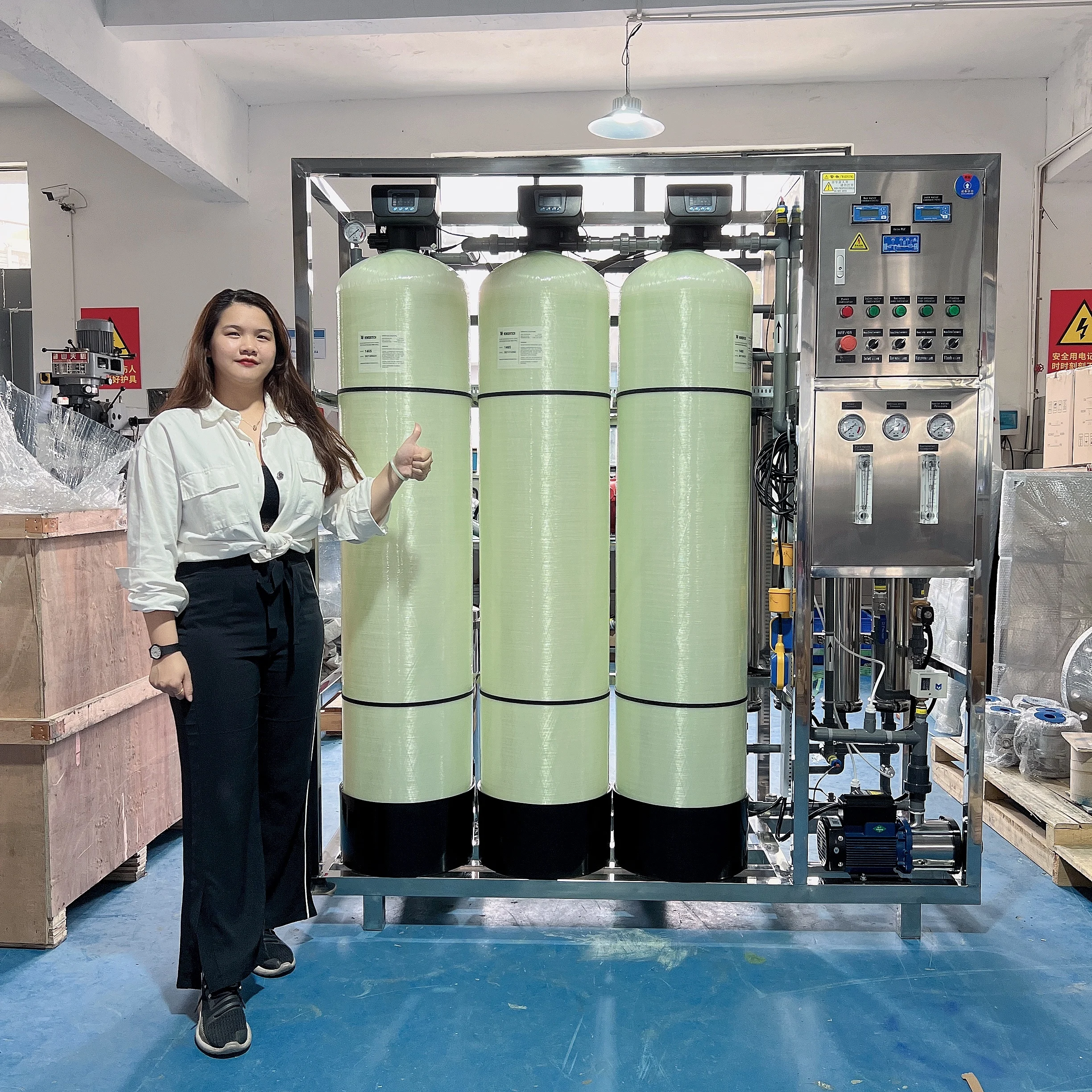 STARK One Stage Sea Water RO System RO Membrane Purified Drinking Water ...