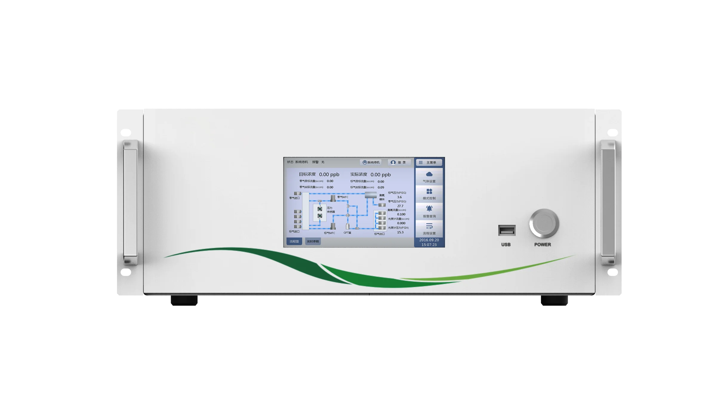 AELAB Multi-Point Dynamic Dilution Calibrator Digital Air Gas Flow ...