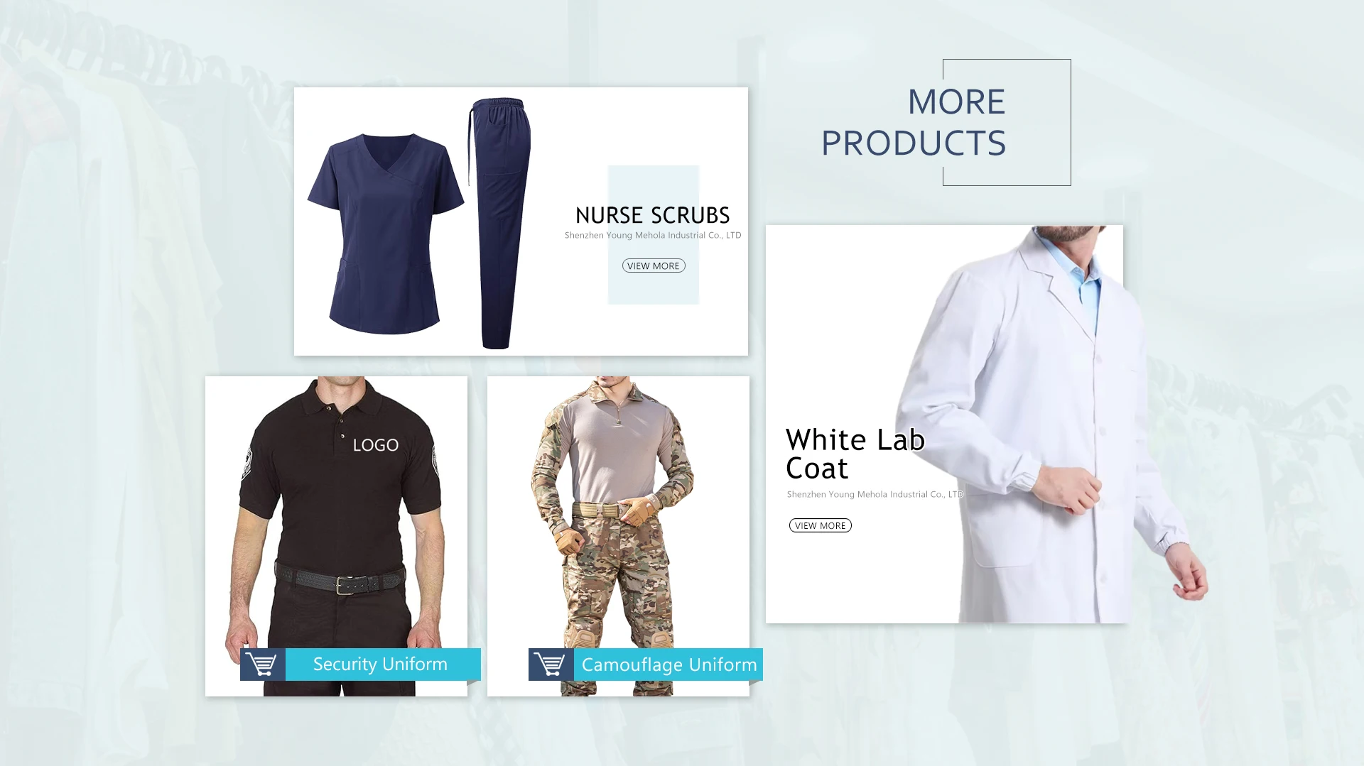 Shenzhen Yi Mei Hui Industrial Co., Ltd. - hospital uniform, guard uniform