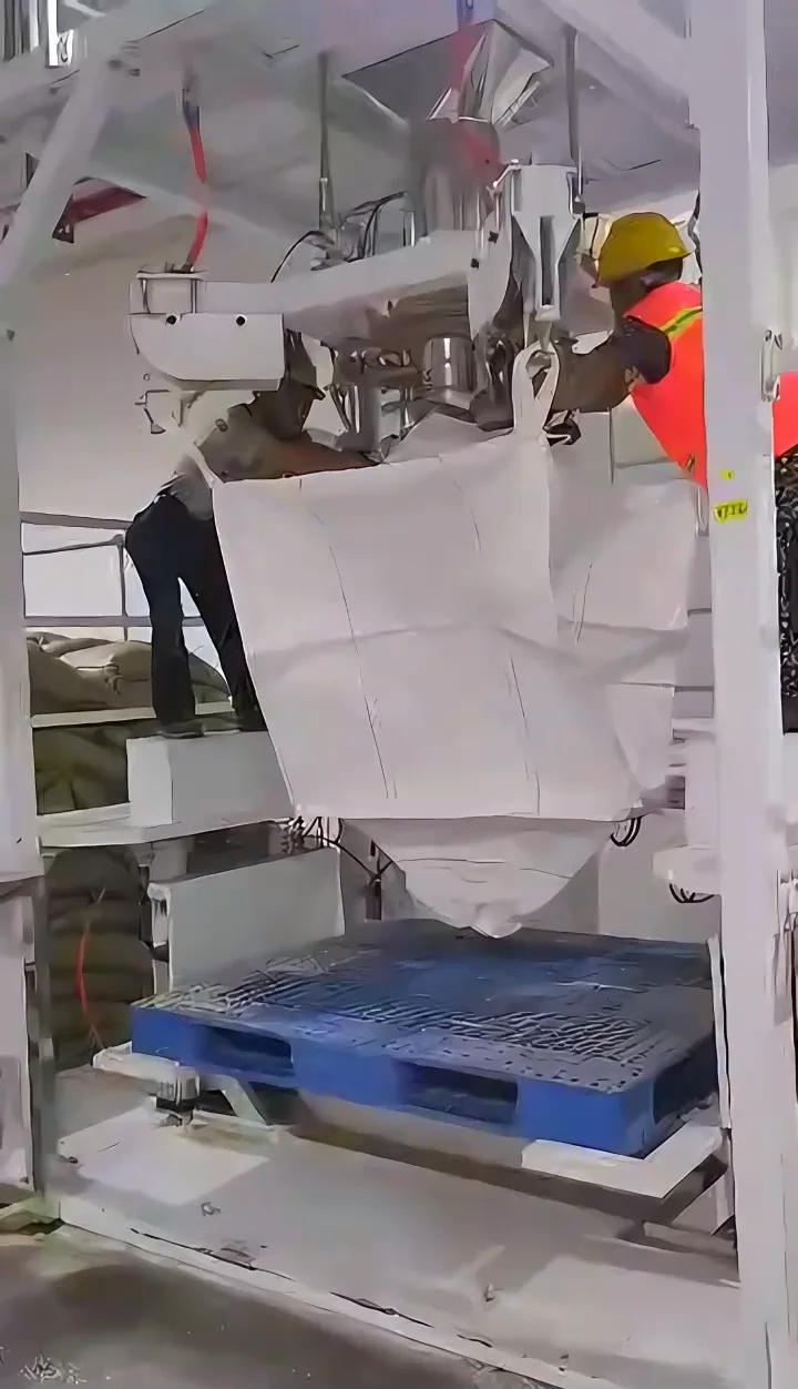 500kg-1000 Kg Fibc Bulk Filling Bigbag Packing Machine Ton Bag ...