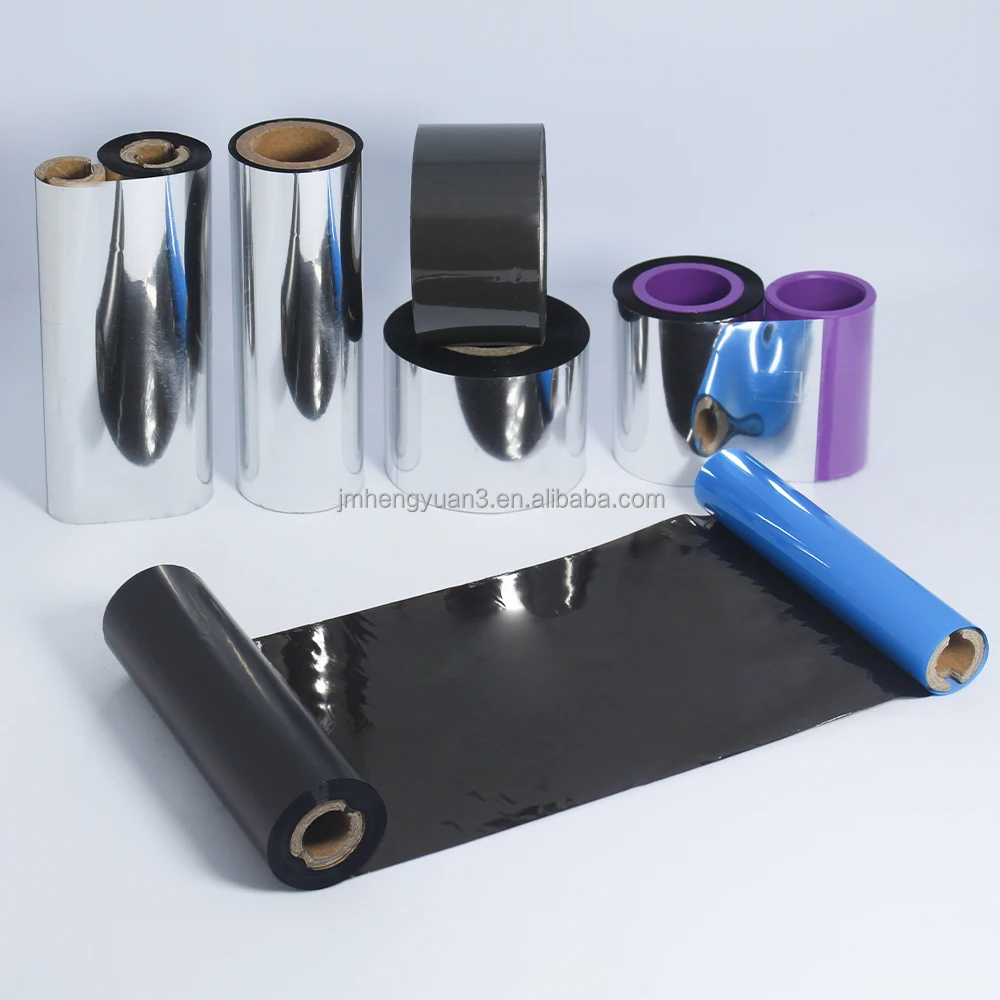 Color and Black Thermal Transfer Barcode Printer Ribbons