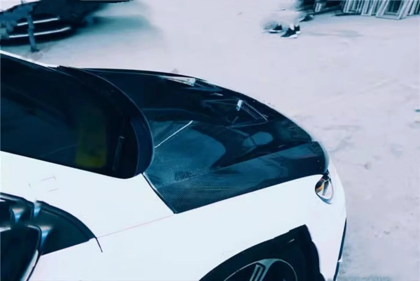 Body Kit Carbon Fiber Engine Hood For Volkswagen Vw Scirocco 2009 2010 ...