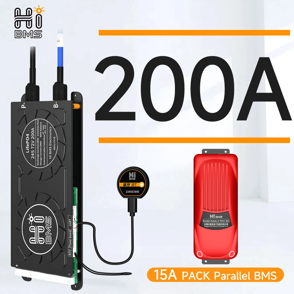 Bms Lifepo4 Battery Parallel Module Connection Scheme Of Household ...
