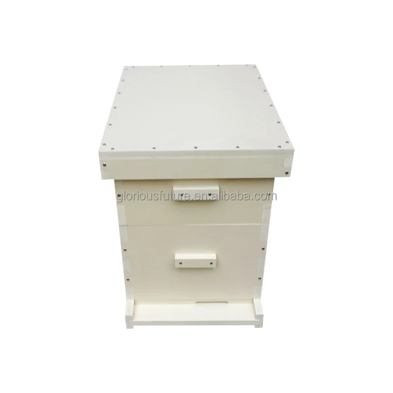 Beekeeping PVC Plastic Beehive 8-Frames Langstroth 2 Layers Bee Hive ...