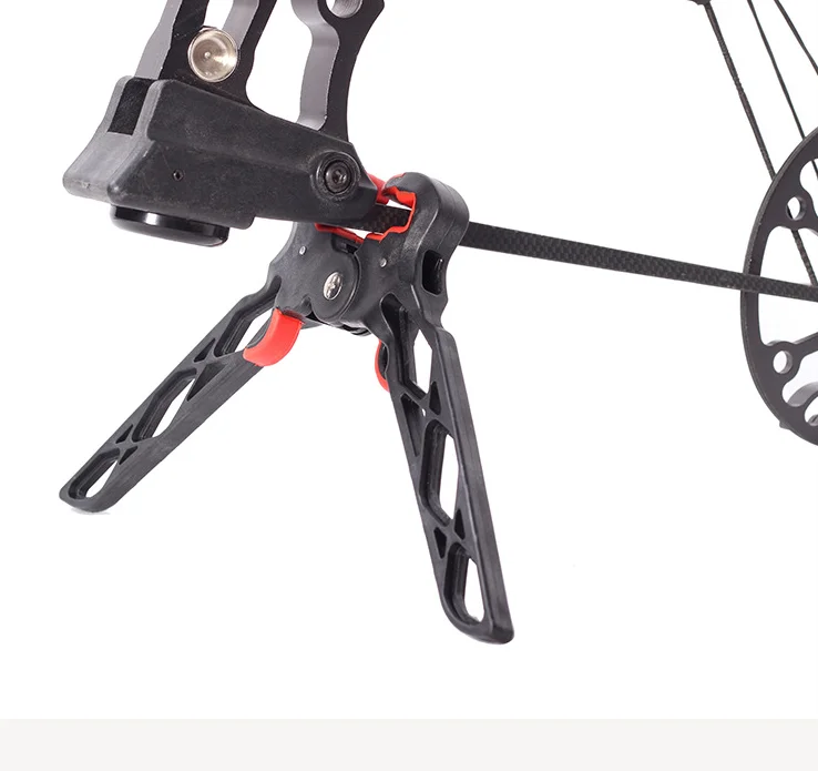 Black Folding Stand Bracket for Efficient Compound Bow and Arrow ...