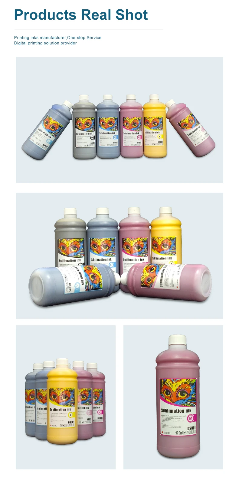 Factory Direct To Sales Sublimation Printer Ink For T-shirt Print Ink ...