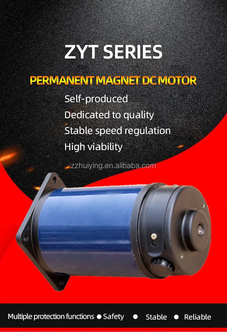 ZYT DC Motors - High Efficiency for Smart Home & Vehicles