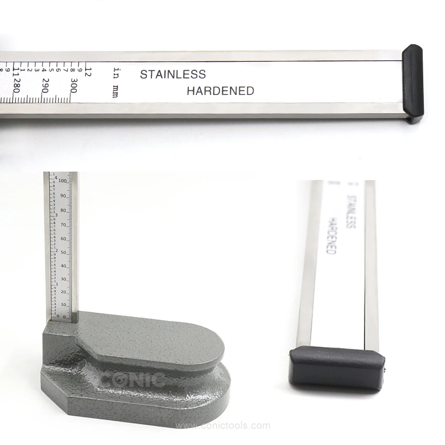 Accurate Height Measurement with CONICTOOLS Digital Calipers