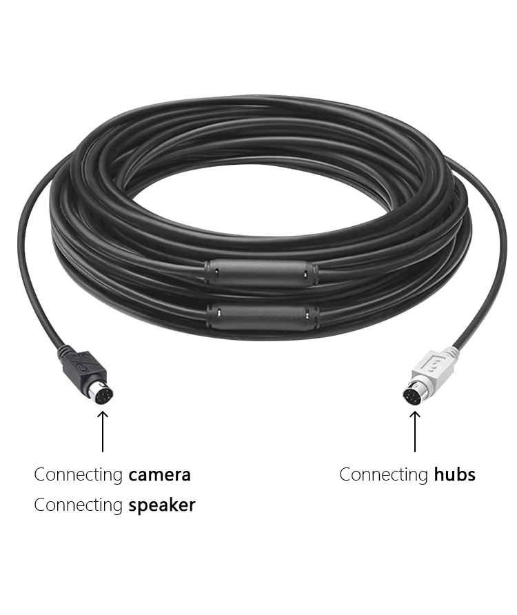 Logitech CC3500e GROUP Video Conferencing System Camera 15m Group Cable ...