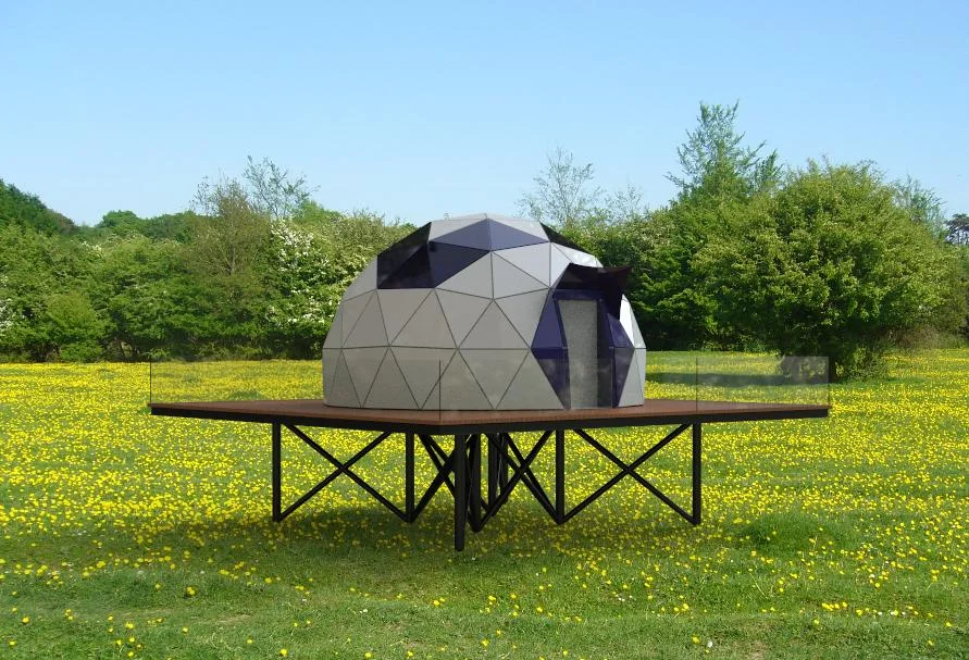 Luxury 6m Star Cupola Dome Prefabricated Houses - Tiny Capsule Homes