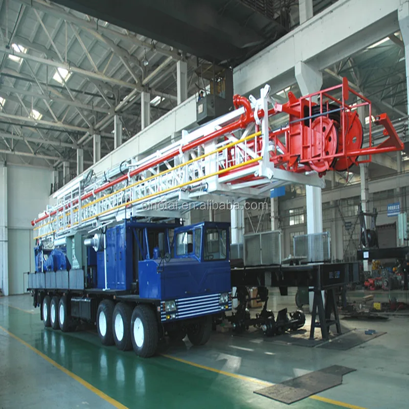 Zj30/1700cz Truck-mounted Rotary Drilling Rig Mobile Oil Drilling Rig ...