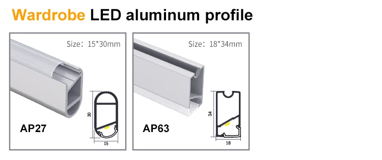 LED Aluminum Channel U Shape with Milky PC Cover for Strip Lights